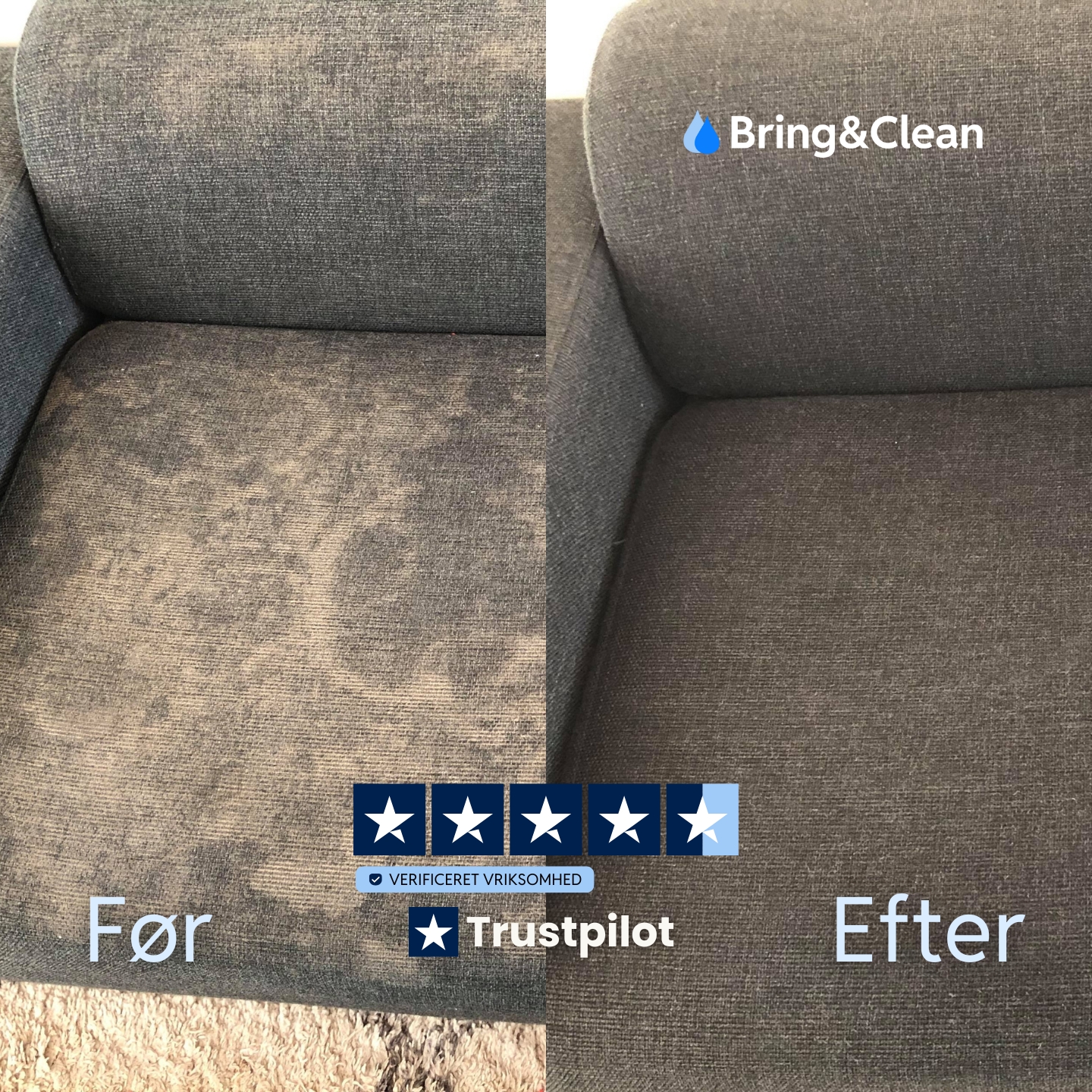 DIY vs. Professionel Rensning af Sofa – Hvad er bedst? - Bring&Clean